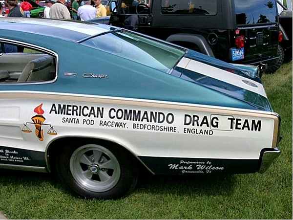 Al Eckstrand's Lawman 1966 Dodge Charger - UKDRN